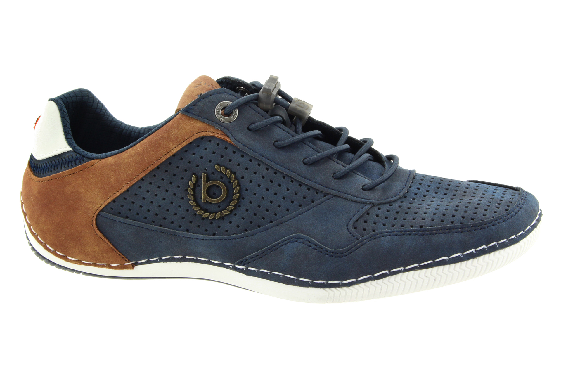 BUGATTI Pánské tm.modré tenisky - Shoemaker.cz