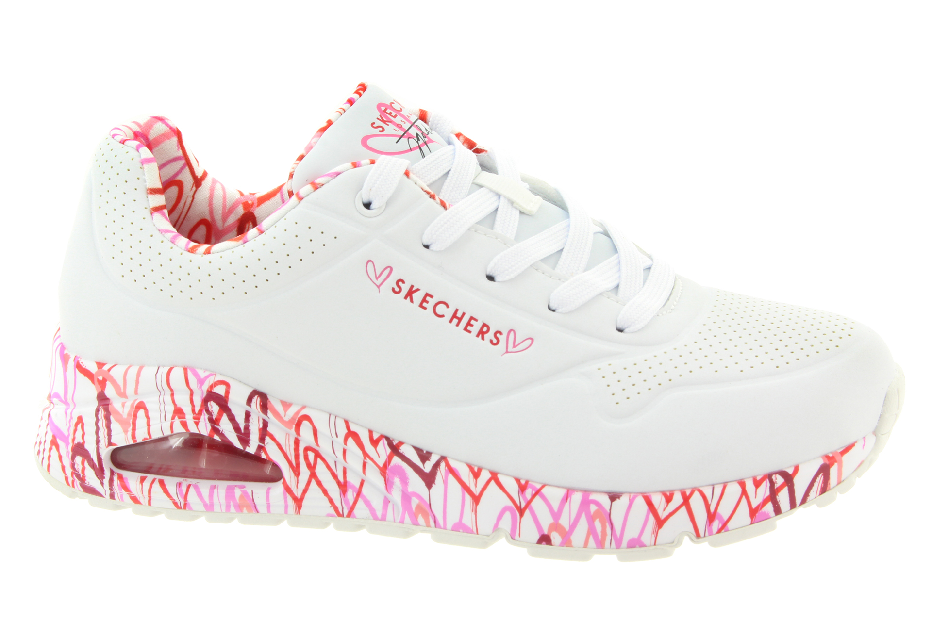 SKECHERS Dámské bílé tenisky - Shoemaker.cz