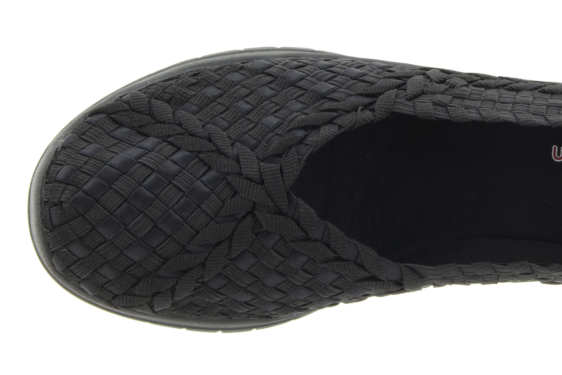 SKECHERS Dámské černé textilní balerínky - Shoemaker.cz