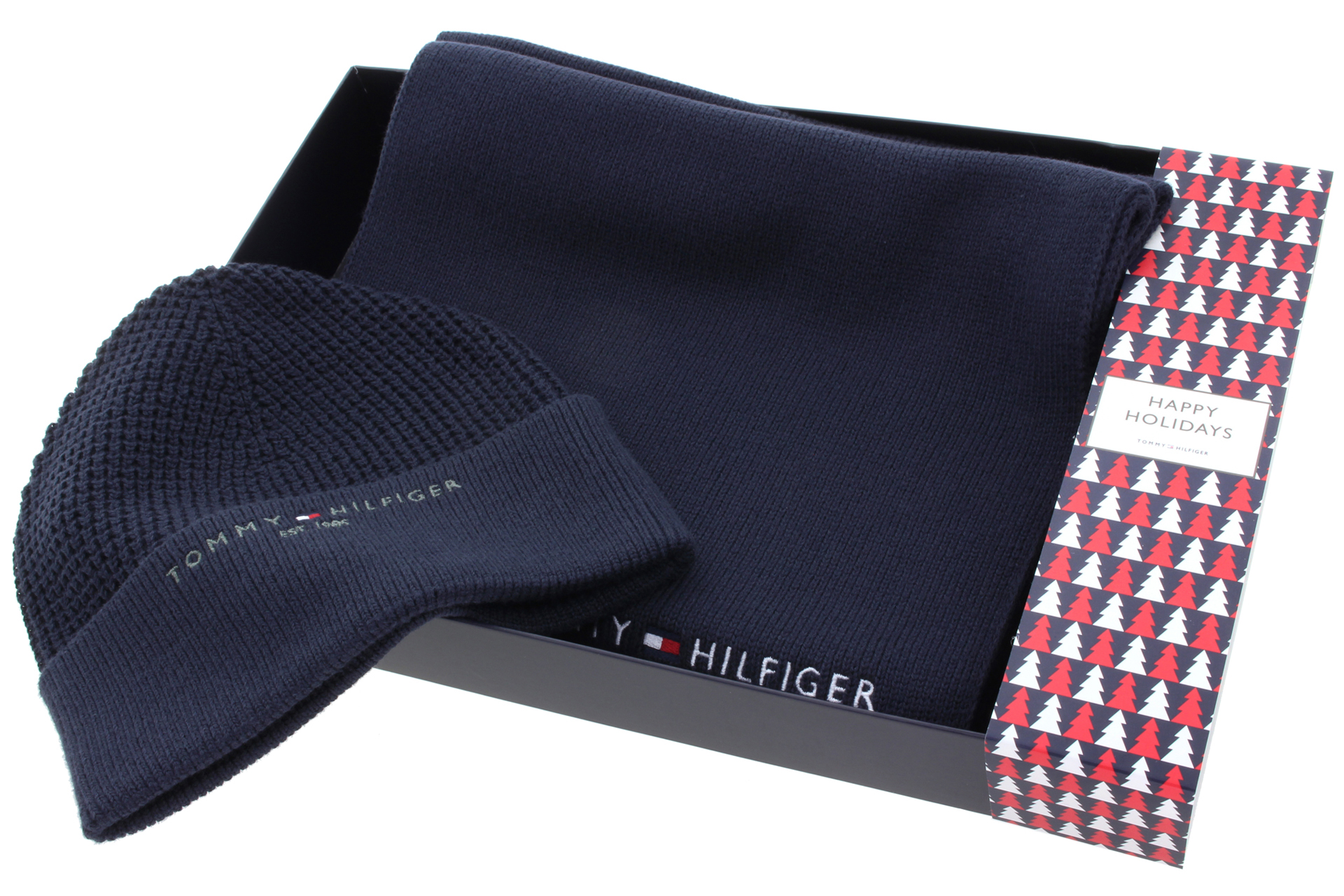 TOMMY HILFIGER Pánský set šála, čepice - Shoemaker.cz
