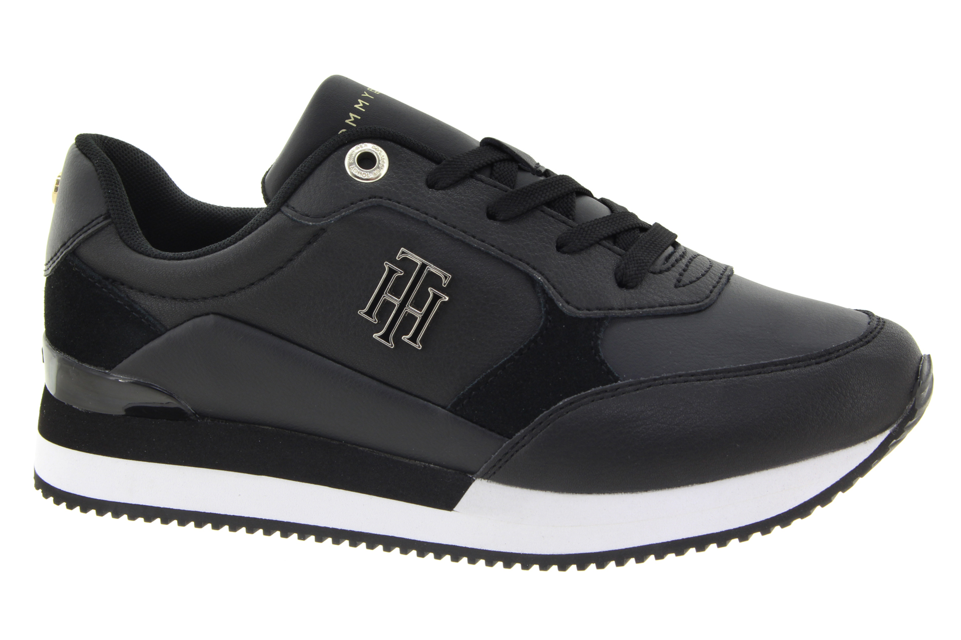 TOMMY HILFIGER Dámské černé tenisky - Shoemaker.cz