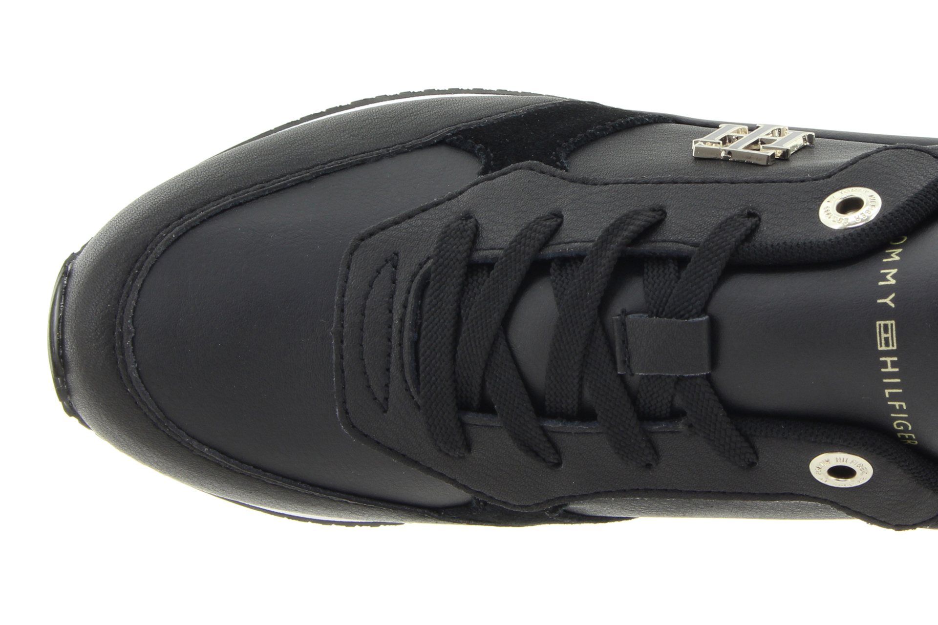 TOMMY HILFIGER Dámské černé tenisky - Shoemaker.cz